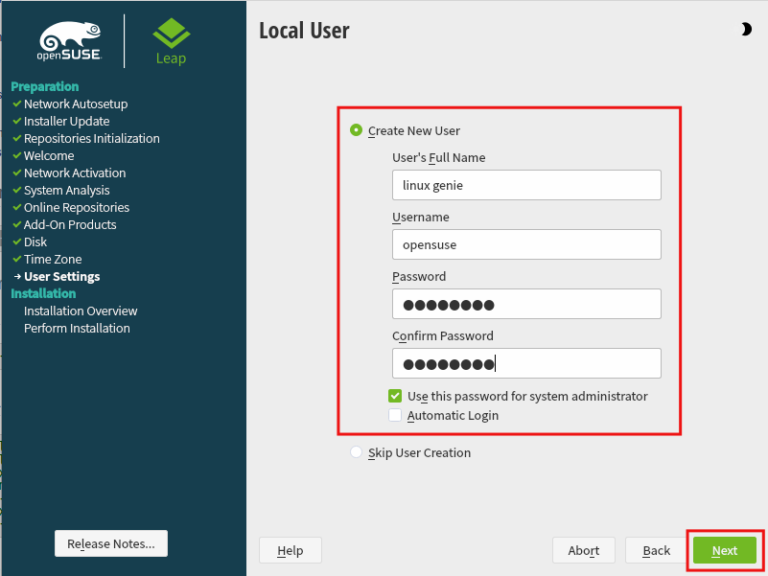 How to Download and Install OpenSUSE Leap - Linux Genie