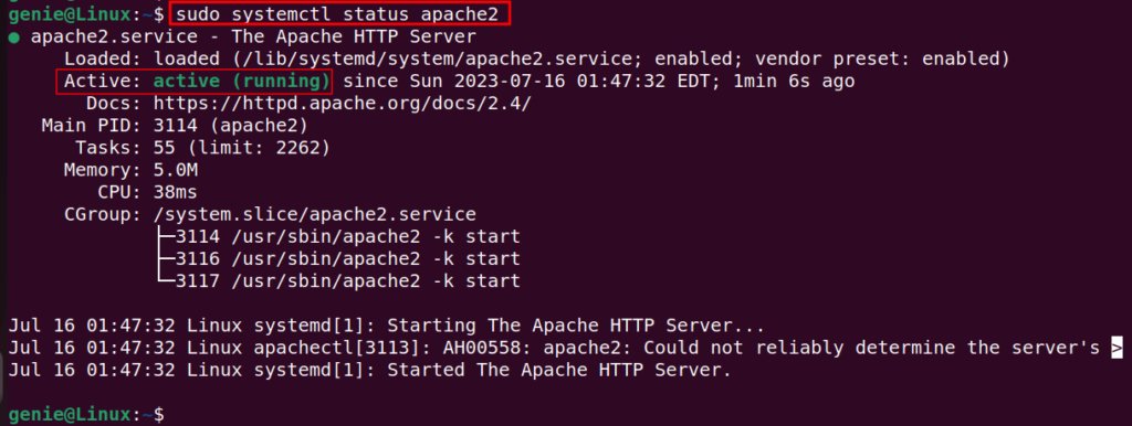 How to Install Apache on Ubuntu 22.04 - Linux Genie