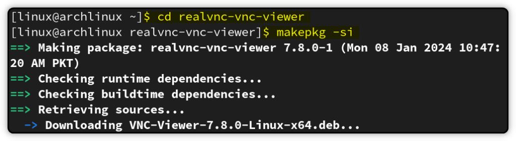 How to Download and Install RealVNC on Arch Linux? - Linux Genie