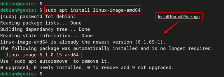 How to Upgrade Kernel on Debian 12? - Linux Genie