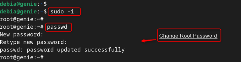 How To Change Root Password on Debian 12? - Linux Genie