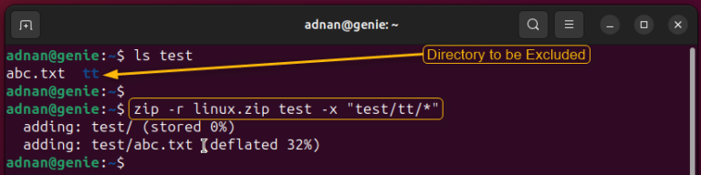 Zip Command In Linux Linux Genie 8686