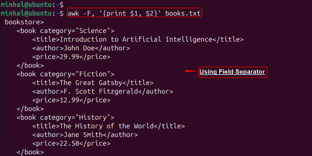 awk Command in Linux - Linux Genie